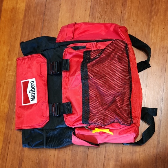 Marlboro | Bags | Rare Vintage Marlboro Backpack | Poshmark